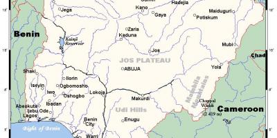 Benue River Map